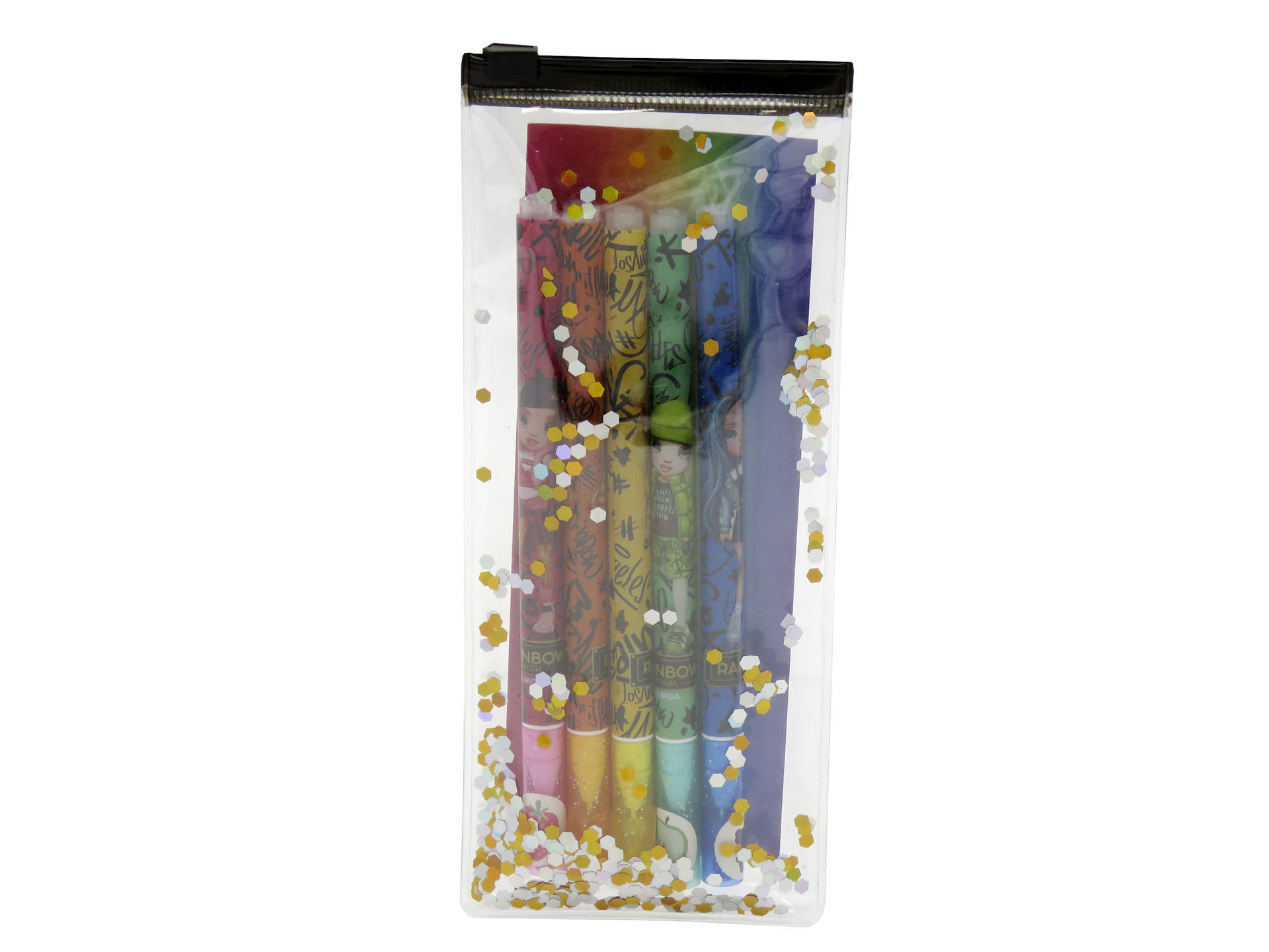 Triton-X Online-Shop. Rainbow High 5er Set Glitter-Pens